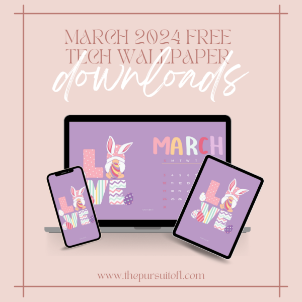 March 2024 Free Tech Wallpaper Downloads - The Pursuit of L